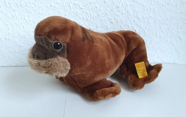 STEIFF WALLY WALROSS 1170/16 ca. 23 cm Kuscheltier Plüschtier Top ...