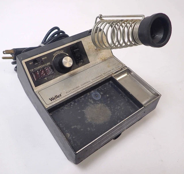 WELLER ELECTRONIC CONTROL Soldering Power Station Ec 2000 Ec2002Besd ...