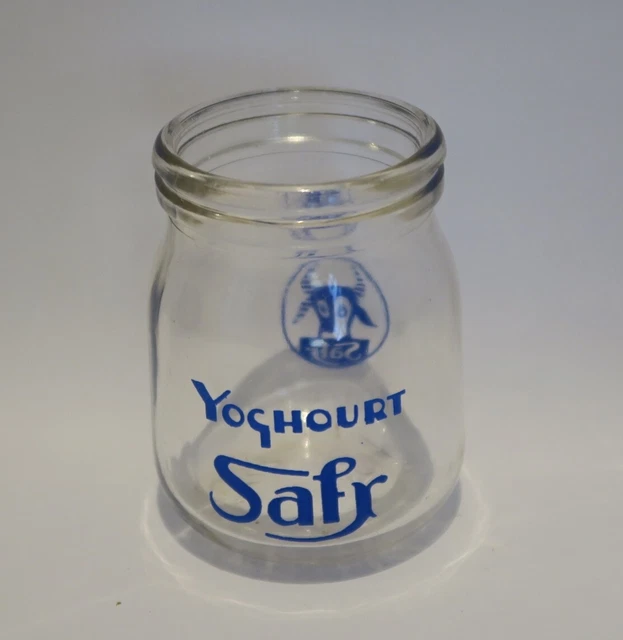 ANCIEN POT YAOURT yoghourt SAFR old french yogourt 4 EUR 12,00 ...