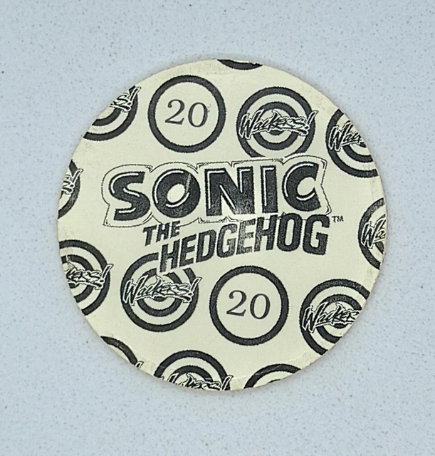 POG SONIC 20 The Hedgehog Pogs Kini Kinis Slammers Caps Flip Tazos ...