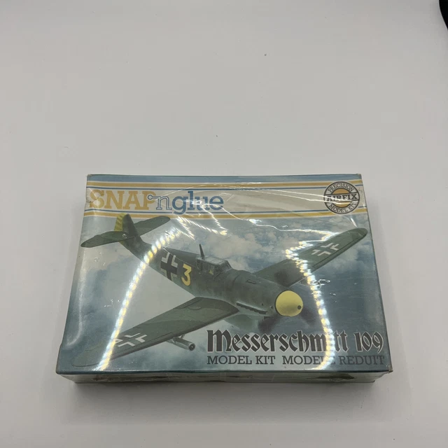 AIRFIX SNAP N Glue Messerschmitt Me 109G-6 1/72 Scale Precision Model ...