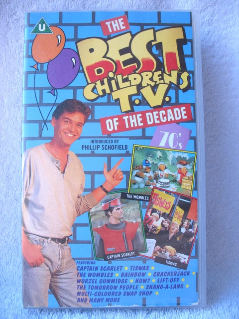 PHILIP SCOFIELD VHS Video Best Children's T.V. of the Decade 1970's £18 ...