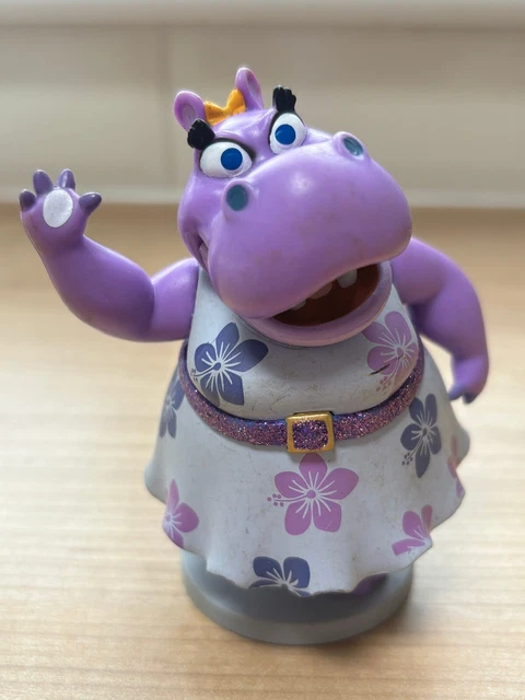 DISNEY JUNIOR MINNIE Mouse Happy Helper Hilda Hippo 4" Toy Figure ...