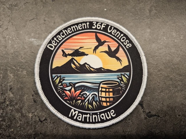 PATCH AÉRONAVALE - Flottille 36F Ventose - Martinique EUR 113,00 - PicClick FR