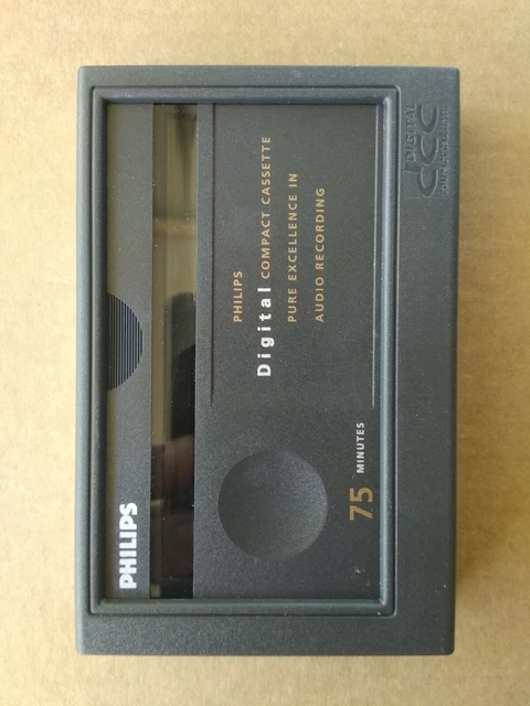 PHILIPS DCC DIGITAL Compact Cassette 75 Usato - Used £8.39 - PicClick UK
