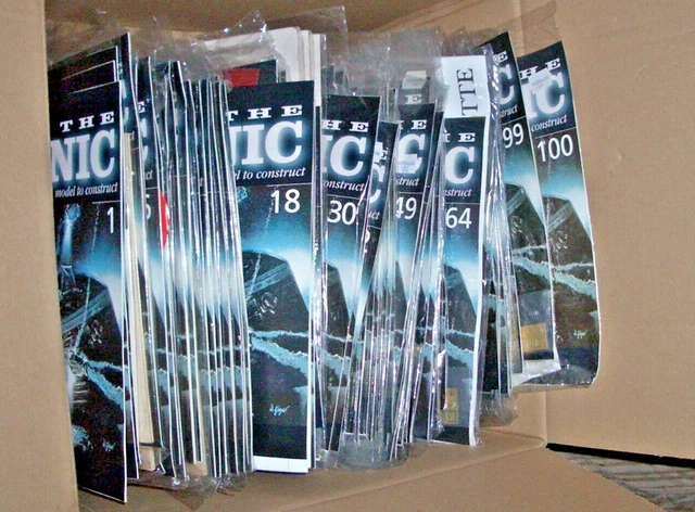 HACHETTE BUILD THE Titanic Model. Issues 1 to 100 Complete £350.00 ...