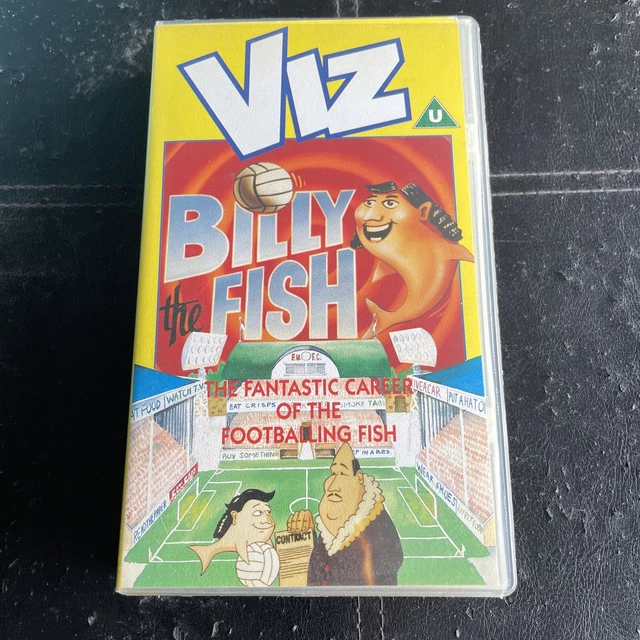RARE VINTAGE VIZ Billy The Fish VHS- Fantastic Career Of The ...