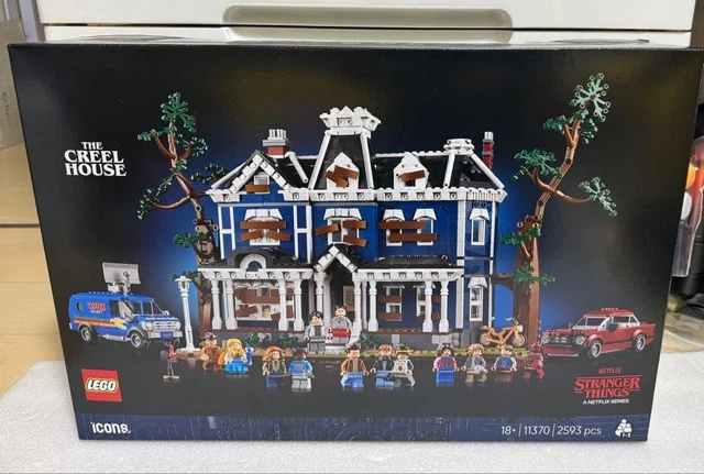 LEGO ICONS 11370 Stranger Things The Creel House Building Set 2593pcs ...