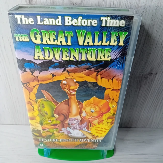 THE LAND BEFORE Time Great Valley Adventures Vhs - Rare Retro Kids £9. ...