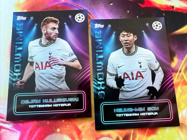 TOPPS SHOWTIME 22/23 Ucl Tottenham Hotspur Showcase Heung-min Son ...