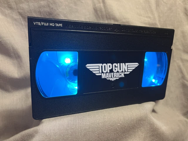 TOP GUN MAVERICK VHS Lamp, Night Light, 80s Retro Video Gift, Tom ...