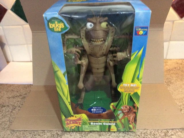 DISNEY PIXAR ‘A Bugs Life’ Electronic Talking Hopper Room Guard New In ...