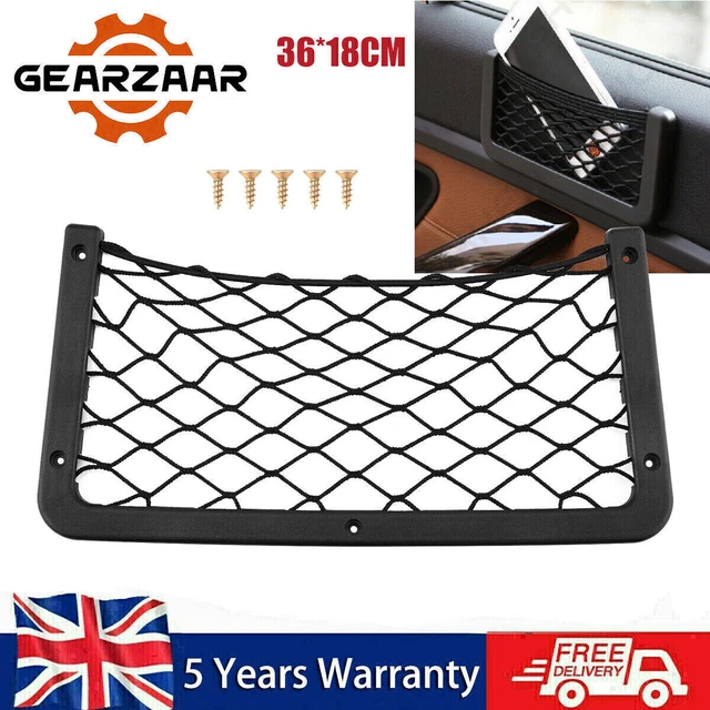 1X LARGE STORAGE Net Mesh Bag Campervan Caravan Boat Car Organizer ...
