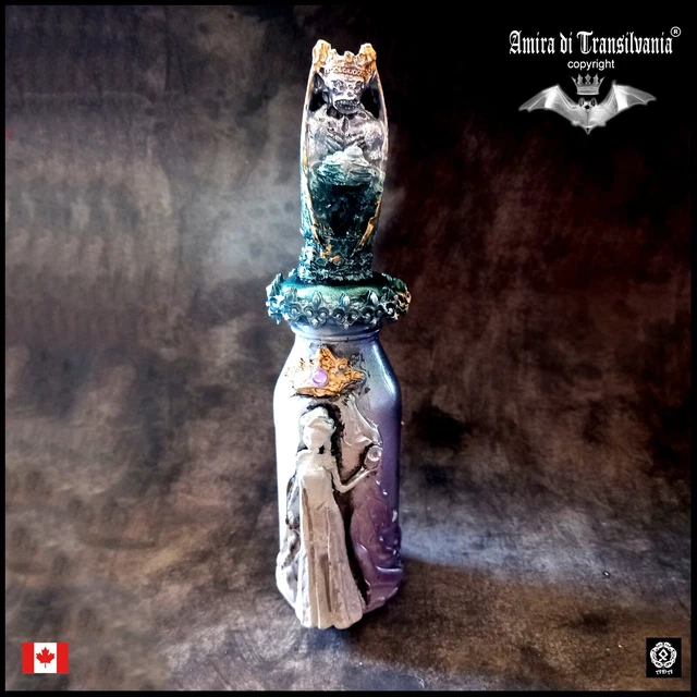 VINTAGE BOTTLE WITCHCRAFT magic rituals potion lilith witch decor altar ...