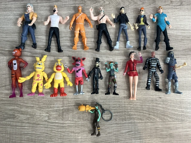 BOOTLEG FIVE NIGHTS at Freddys & Fortnite X17 Action Figure Bundle In ...