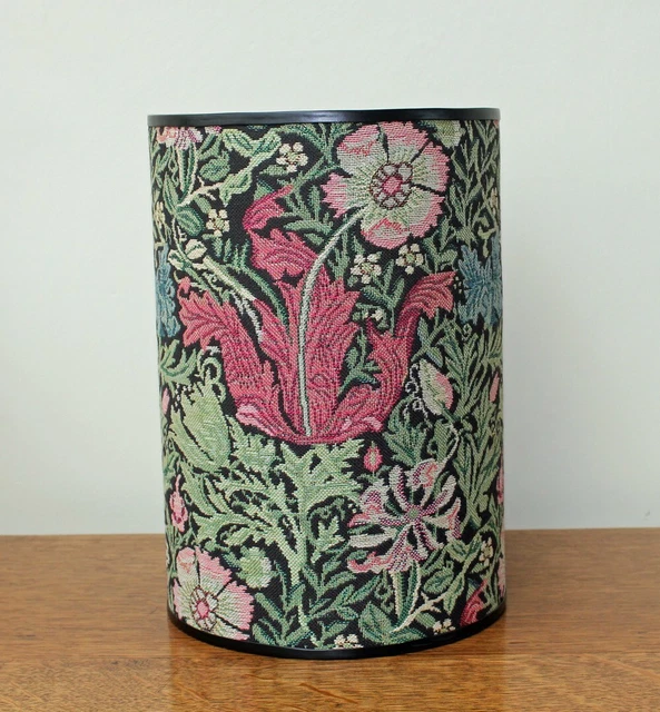 HINES OF OXFORD William Morris Compton Tapestry Waste Paper Bin: Made ...