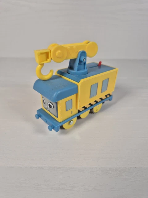 THOMAS & FRIENDS Motorized Carly the Crane Engine Trackmaster New Style ...