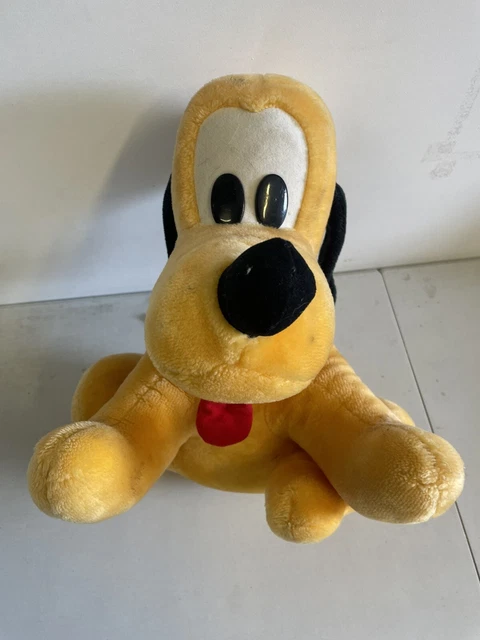VINTAGE PLUTO 16” Mickey Mouse Plush Toy Dog Bear Disneyland Disney ...