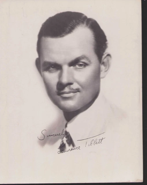 8X10 VINTAGE DW Foto Actor Opera Singer Lawrence Tibbett EUR 23,00 ...