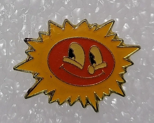 SUN SMILE - Vintage Spilla-Pin-Badge en Métal Années 80 EUR 10,89 ...