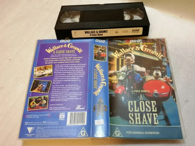 WALLACE & GROMIT A CLOSE SHAVE 1995 - Rare ABC/BBC/OZRoadshow Vhs Iss. ANIMATION $9.95 - PicClick AU