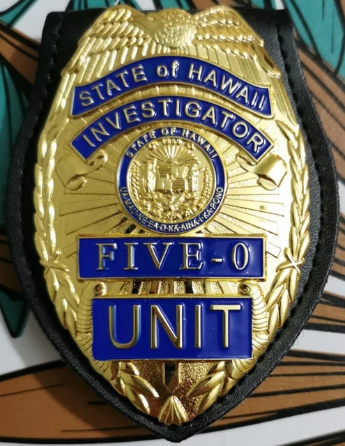BADGE INSIGNE HAWAÏ 5-0 Police Gendarmerie Sapeurs-Pompiers Sécurité ...