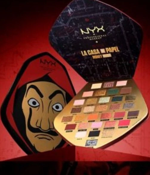NYX PROFESSIONAL MAKEUP x Netflix Money Heist Limited Edition Palette ...