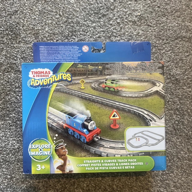 THOMAS THE TANK Engine & Friends Adventures Straights & Curves Track ...