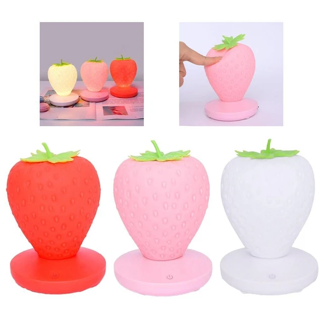 LED NIGHT LIGHT Bedside Lamp Color Changing Silicone Nursery £12.42 ...