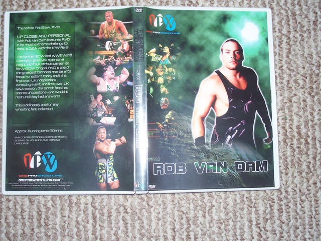 1PW WRESTLING SHOOT Interview DVD Rob Van Dam ECW XPW WWF WWE WCW ROH ...