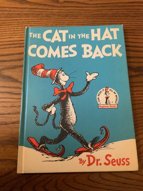 THE CAT IN The Hat Comes Back - Dr. Seuss 1958 1st Book Club Edition ...
