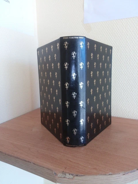LIVRE ANCIEN-FAUST ET le second Faust de Goethe -Ed.:Jean de Bonnot ...