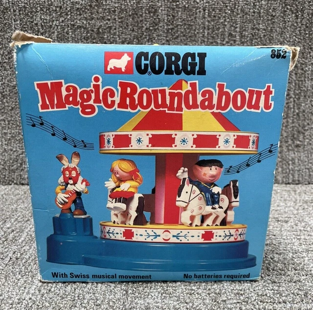 VINTAGE CORGI TOYS 852 Magic Roundabout Carousel in Original Box 1972 ...