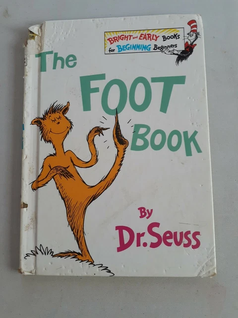 THE FOOT BOOK by Dr. Seuss (1968, Library Binding) 1968 By Random House ...