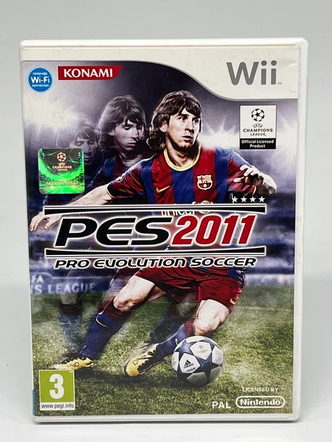JEU VIDÉO PES 2011 Pro Evolution Soccer Nintendo Wii G10979 EUR 26,60 ...