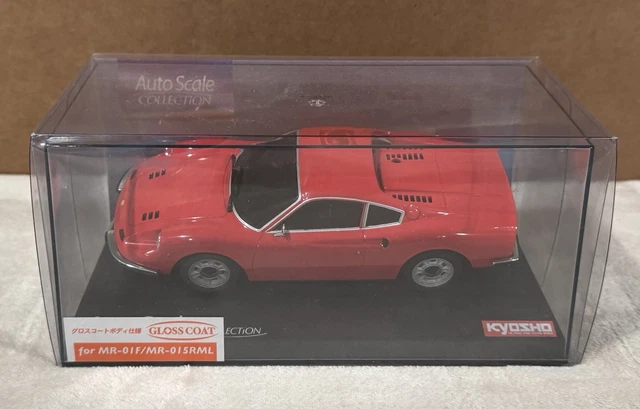 KYOSHO MINI-Z AUTOSCALE Collection Ferrari 246GT Dino Red MZG41R £108. ...