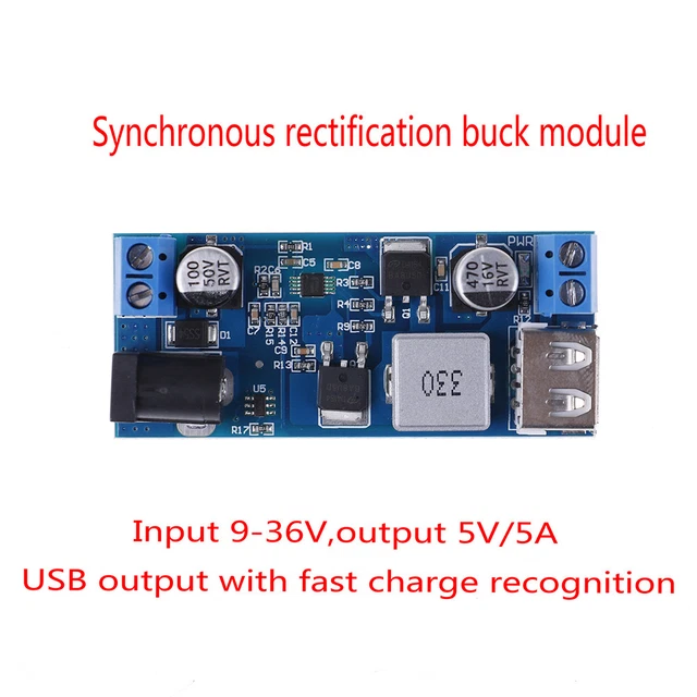 24V / 12V to 5V 5A powermodule DC-DC step-down power supply converter ...