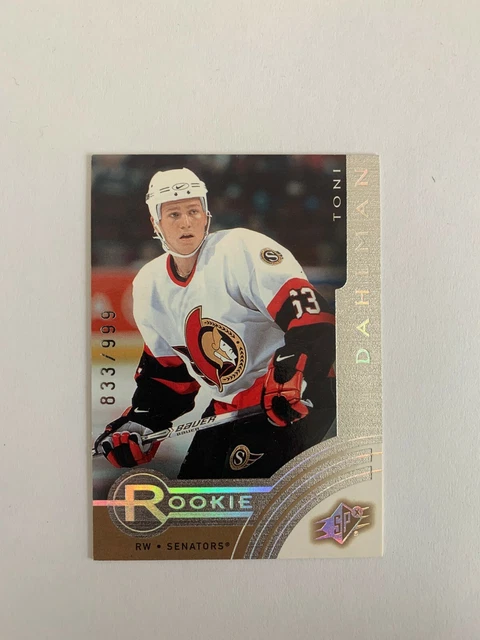 2001-02 SPX #211 Toni Dahlman RC 833/999 - Sénateurs d'Ottawa EUR 1,37 ...