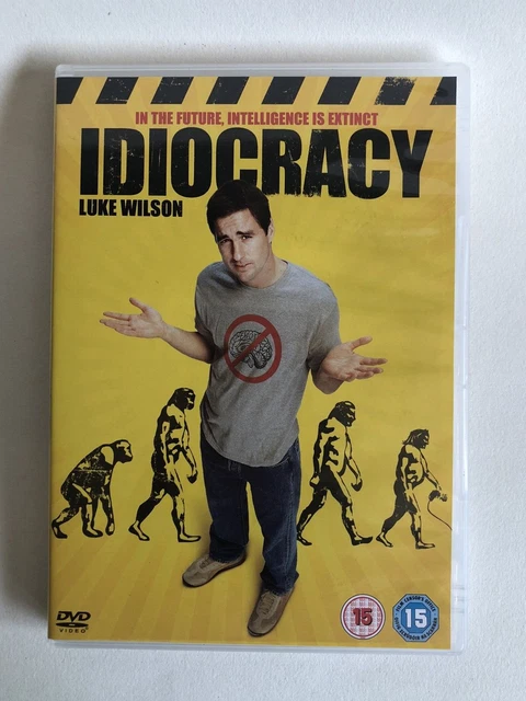 IDIOCRACY DVD NEW & Unwatched Mike Judge movie starring Luke Wilson EUR ...