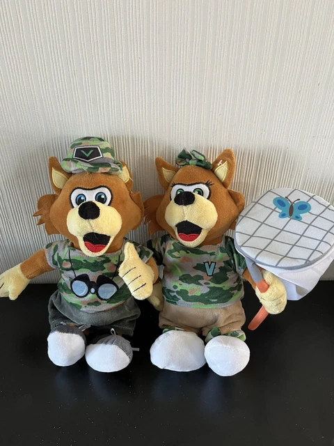 DISCOVERY VINNIE THE Fox And Violet The Fox Plush Bundle Verdant ...