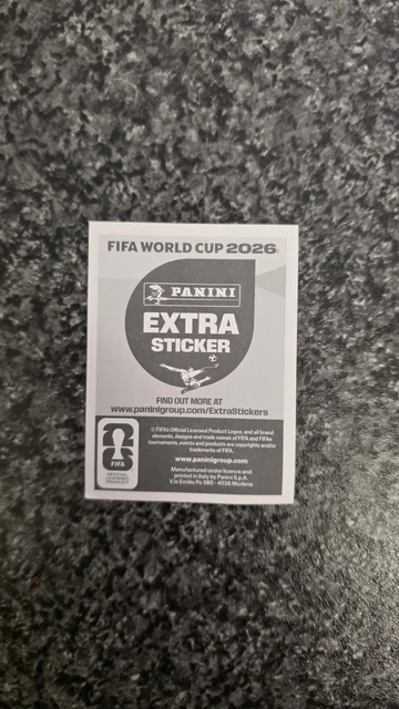 PANINI FIFA WORLD Cup 2026 Extra Sticker Raúl Jiménez Mexico Portrait ...