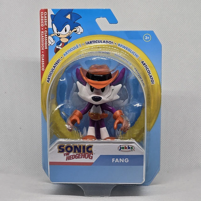 SONIC FANG THE Hunter Figure 2.5" Sonic The Hedgehog Sega Video Game ...