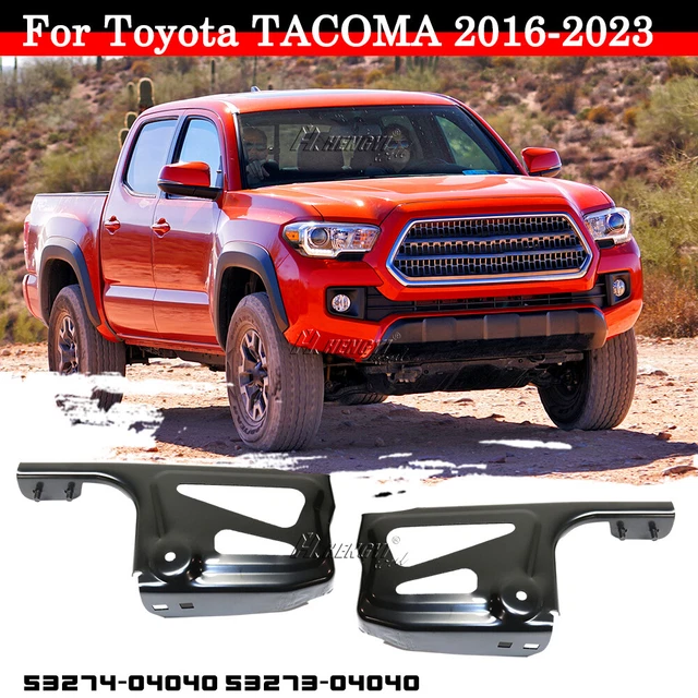 2X FRONT BUMPER Bracket Set Replacement For 2016-2023 Toyota Tacoma ...