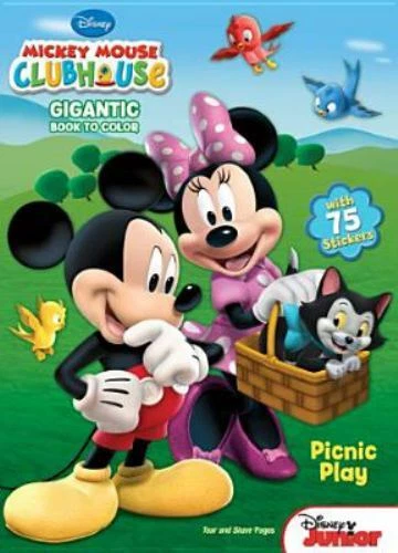 BENDON MICKEY MOUSE Clubhouse Coloring and Activity Book, 224 Pages ...