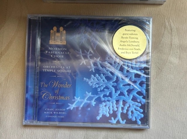 CD CLASSICAL MORMON Tabernacle Choir The Wonder of Christmas 2006 ...