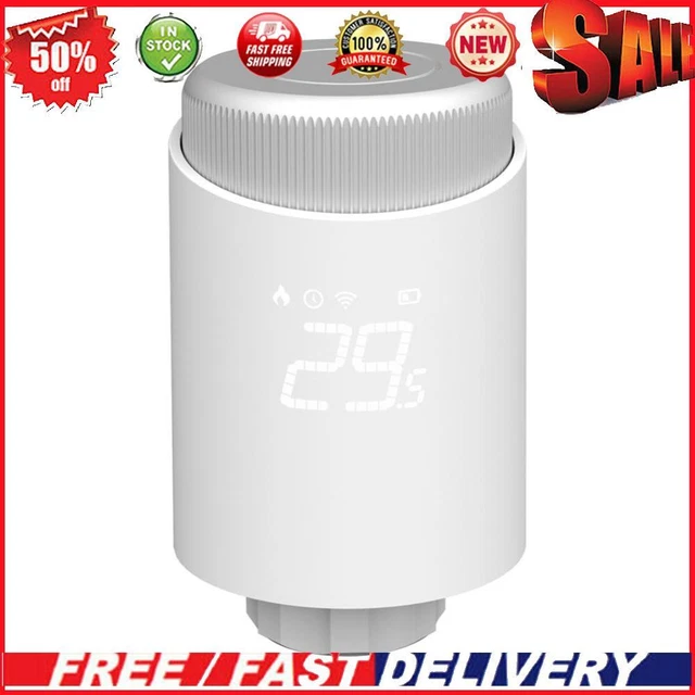 TUYA ZIGBEE TRV Valve Thermostat Programmable Smart Radiator Actuator Smart Home £54.59 ...