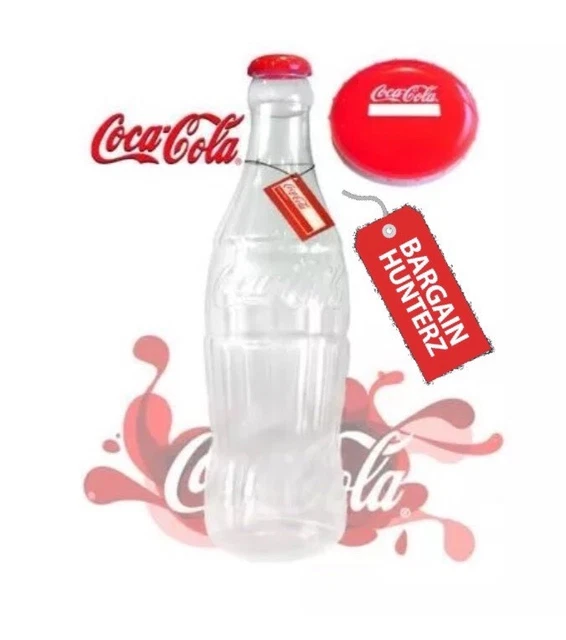 GIANT COCA COLA 60cm 2ft SAVING LARGE COKE COIN BOTTLE MONEY BOX BANK ...