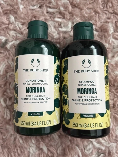 MORINGA SHAMPOO AND Conditioner Set - 250ml Each - The Body Shop NEW £4 ...