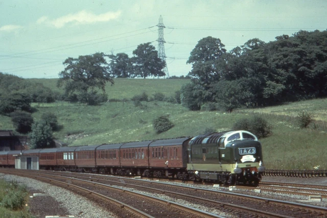TRANSPORT RAILWAY COLOUR Rail Slide D9003 Ganwick 1961 £1.73 - PicClick UK
