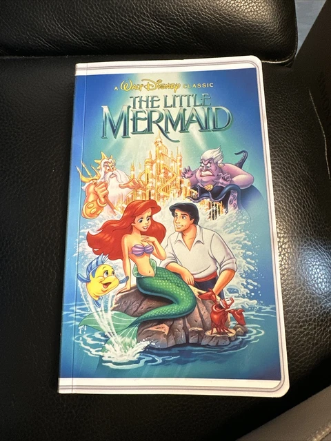 WALT DISNEY THE Little Mermaid Notebook Vhs Style RARE Uk Seller £35.00 ...